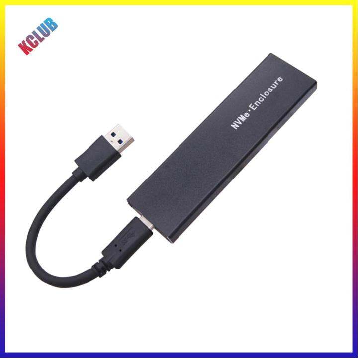 Dual Protocol External M2 SSD Case USB 3.1 Gen 2 M.2 NGFF NVME SSD To ...