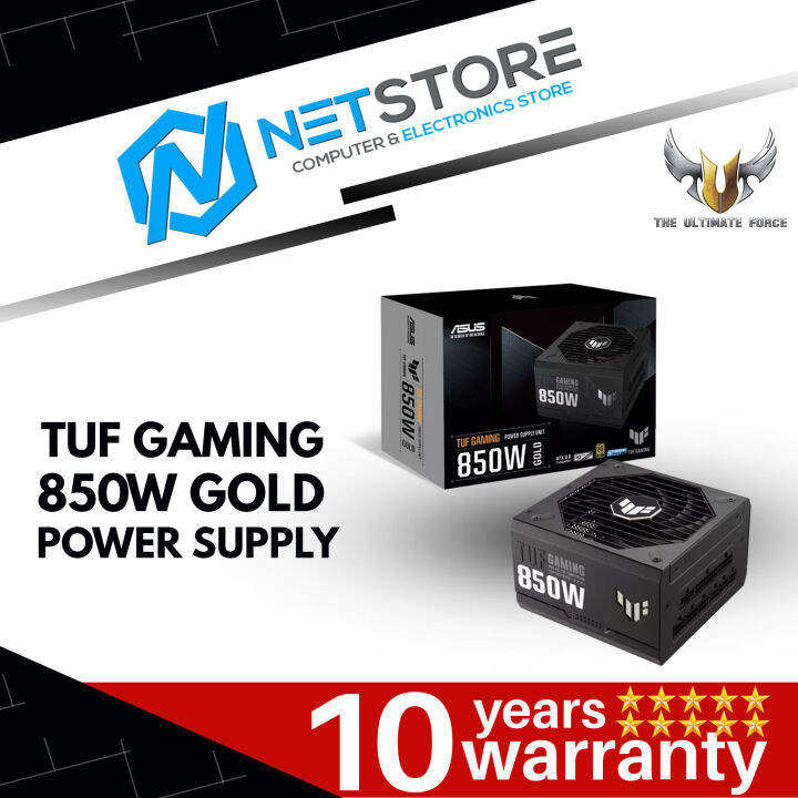 ASUS TUF GAMING 850W GOLD POWER SUPPLY TUF-GAMING-850G - 90YE00S2 ...