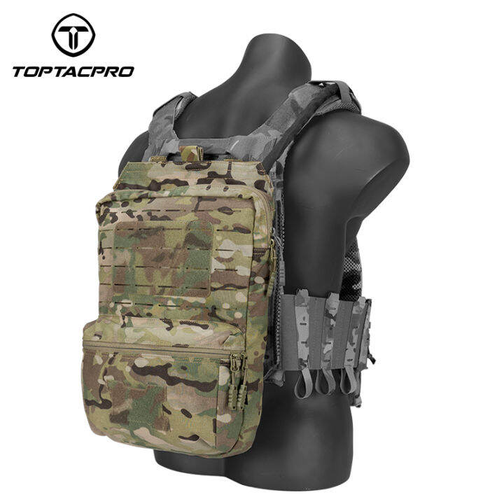 TOPTACPRO 2L Tactical Hydration Pouch Laser Cut MOLLE Hydration ...
