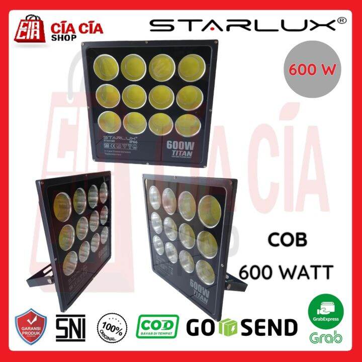 STARLUX Lampu Tembak Led COB 600W Floodlight COB 600 Watt Lampu Sorot COB 600 W | Lazada Indonesia
