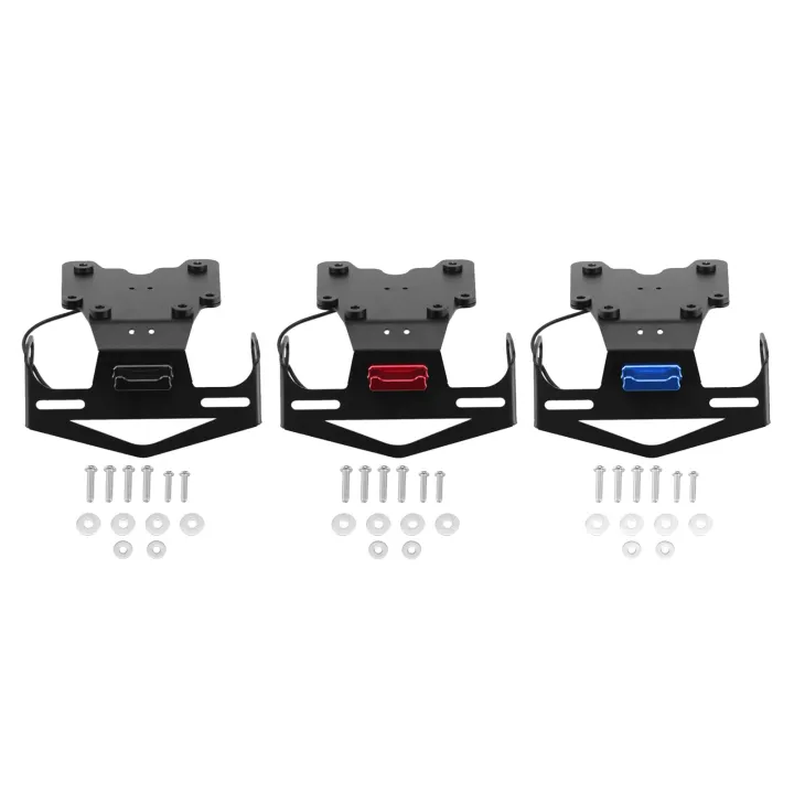 New Motorbike Motorcycle License Plate Holder Mount Bracket Assembly ...