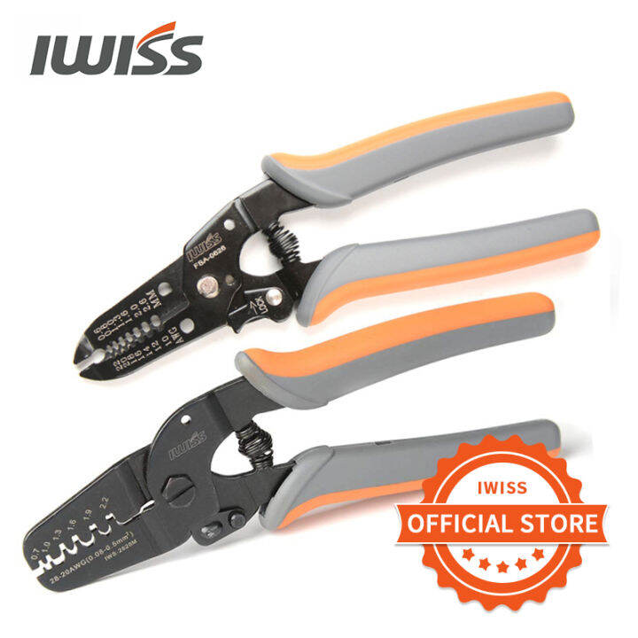 IWISS Mini Micro Open Barrel Crimper Tools IWS-2820สำหรับ Crimping 28 ...