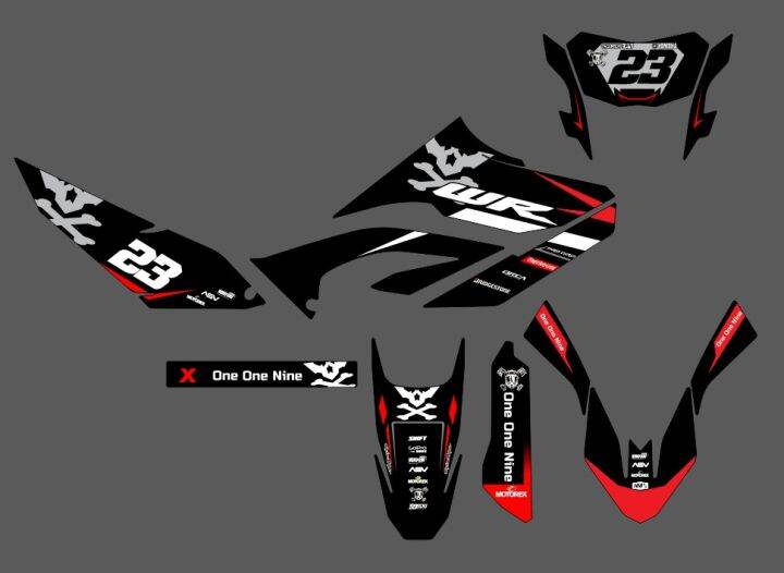DECAL WR 155 KEREN CUSTOM | Lazada Indonesia