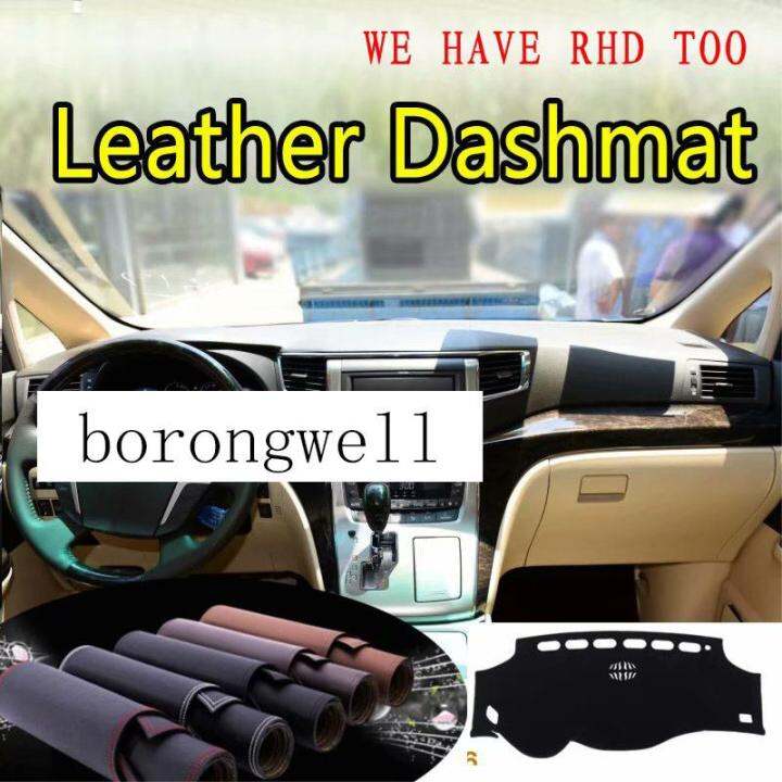 For Toyota Alphard Vellfire Ah20 2009-2015 Leather Dashmat Dashboard ...