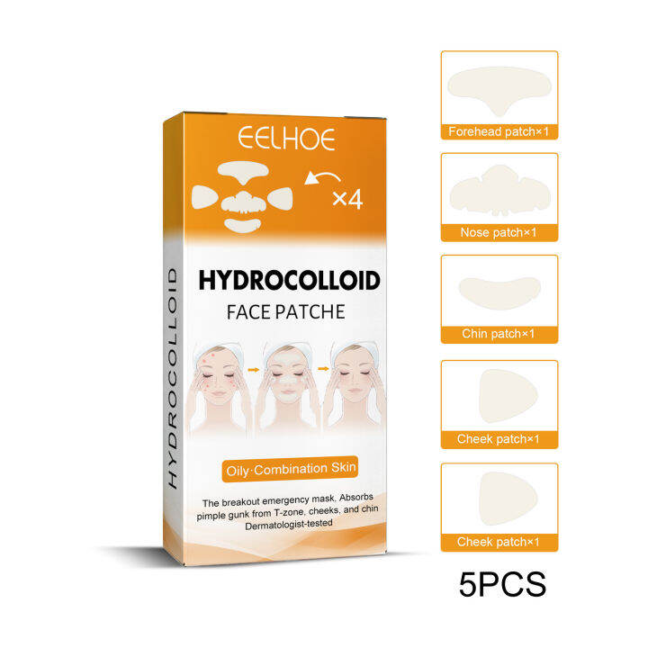 Eelhoe Hydrocolloid Acne Invisible Pimple Patch Skin Tag Removal Patch ...