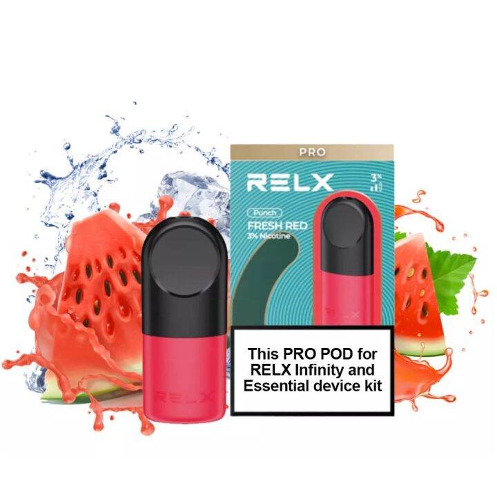 Original Generation 4 RELX Essential Single Pod Starter Kit & RELX POD ...