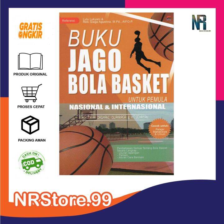 Buku Jago Bola Basket Untuk Pemula Nasional dan Internasional ORIGINAL | Lazada Indonesia