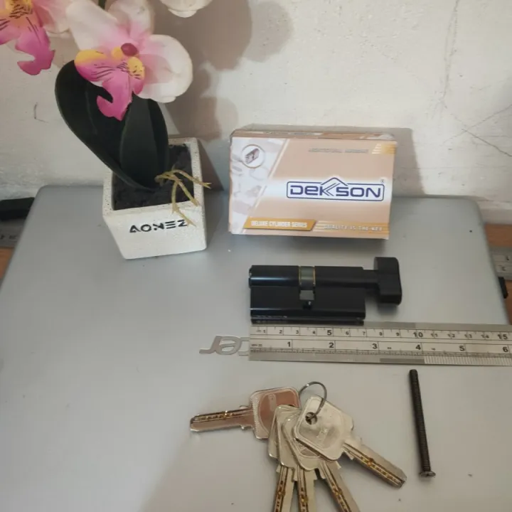 Silender pintu Dekkson, Cylinder Dekkson CYL TC KK DL Matt Black | Lazada Indonesia