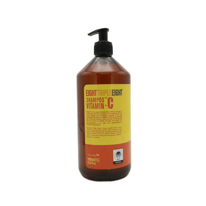 TRIPLE EIGHT Vitamin C Shampoo 1L (Random of cap in White/Black ...