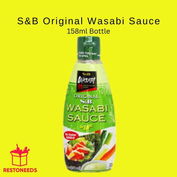 S&B Original Wasabi Sauce, 158ml Bottle | Lazada PH