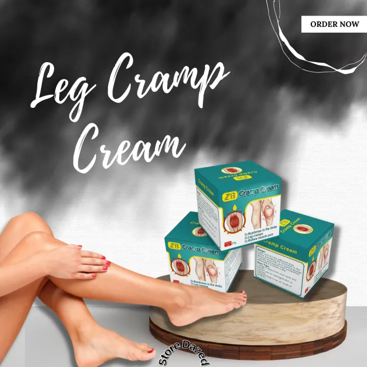 ZB New 2022 20g Leg Cramp Cream Foot Knee Meridian Convulsion Ointment ...