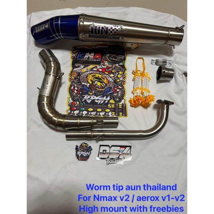 WORM TYPE AUN THAILAND / DAENG OPEN PIPE TUBE TYPE HIGH QUALITY SET ...