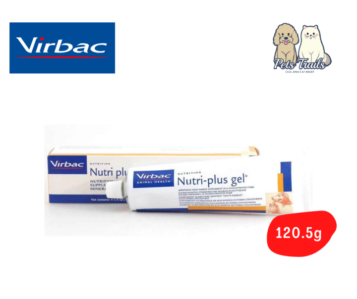ORIGINAL Nutriplus Gel 120.5g Virbac Nutri-plus Gel High Energy ...
