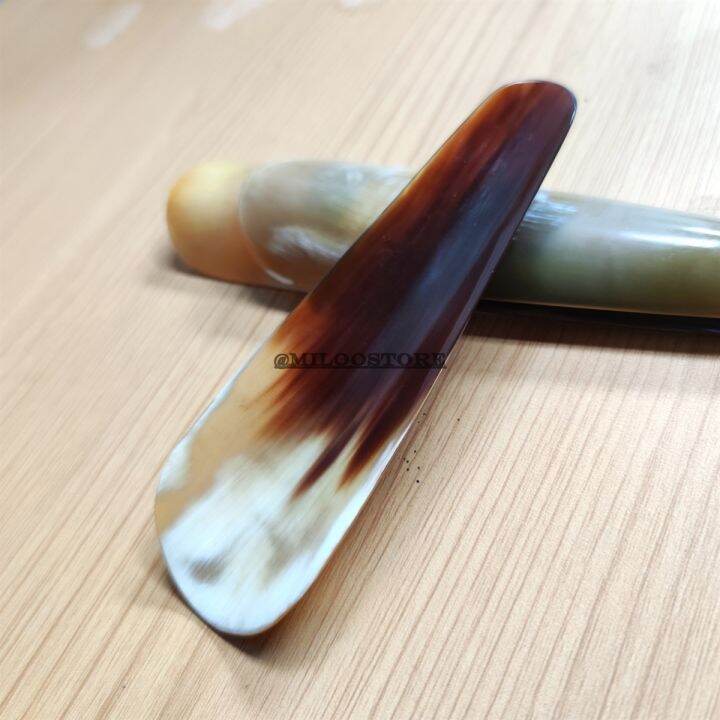 Sendok Sepatu Shoe Horn Tanduk sapi 100% Travel size Simple Ringan ...