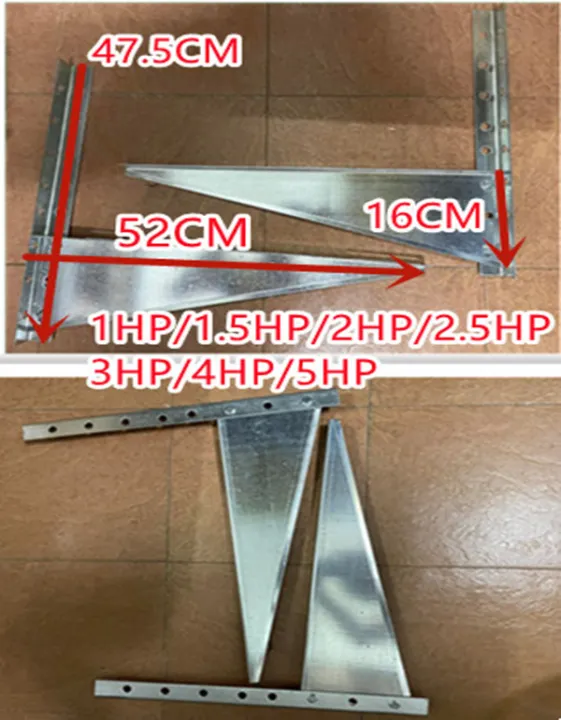 ADJUSTABLE MODIFY AIR-CONDITIONER BRACKET BESI STANDING MOUNT Heavy ...
