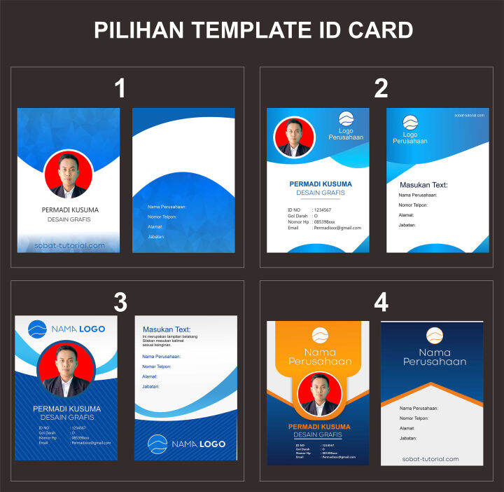 CETAK ID CARD / KARTU ANGGOTA / KARTU PESERTA / KARTU KARYAWAN / KARTU ...