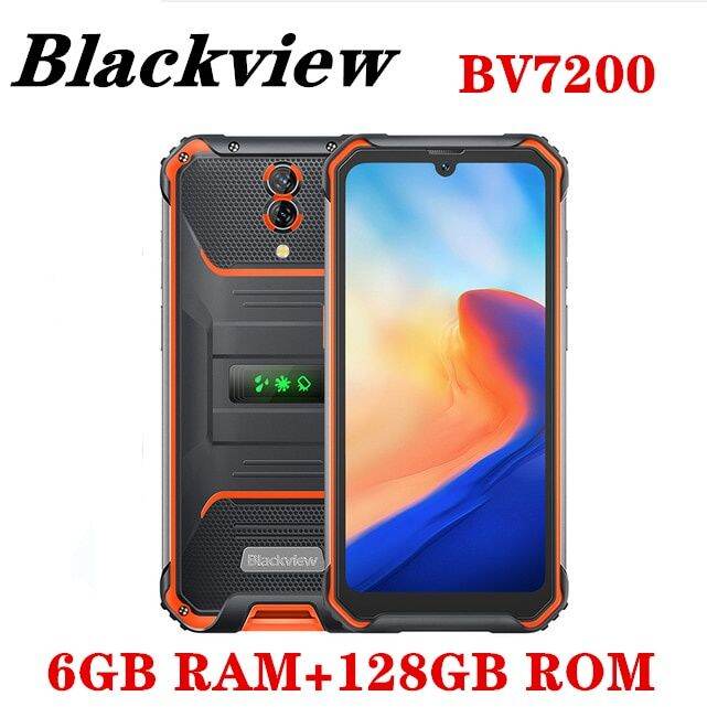 Global version Blackview BV7200 IP68 Waterproof Rugged Smartphone Android 12 6GB+128GB Helio G85 ...