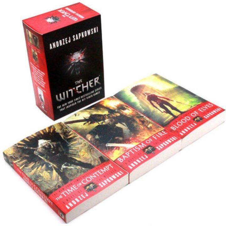 The Witcher Boxed Set The original novel Blood of Elves | Lazada PH