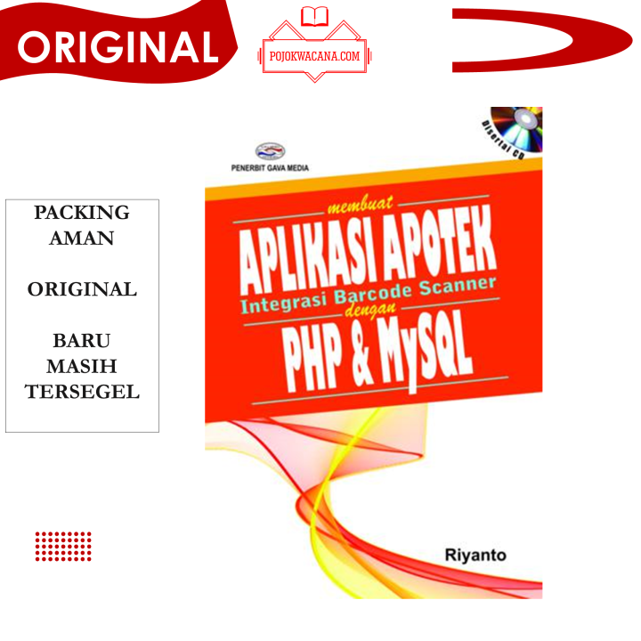 Original - Buku Membuat Aplikasi Apotek Integrasi Barcode Scanner ...