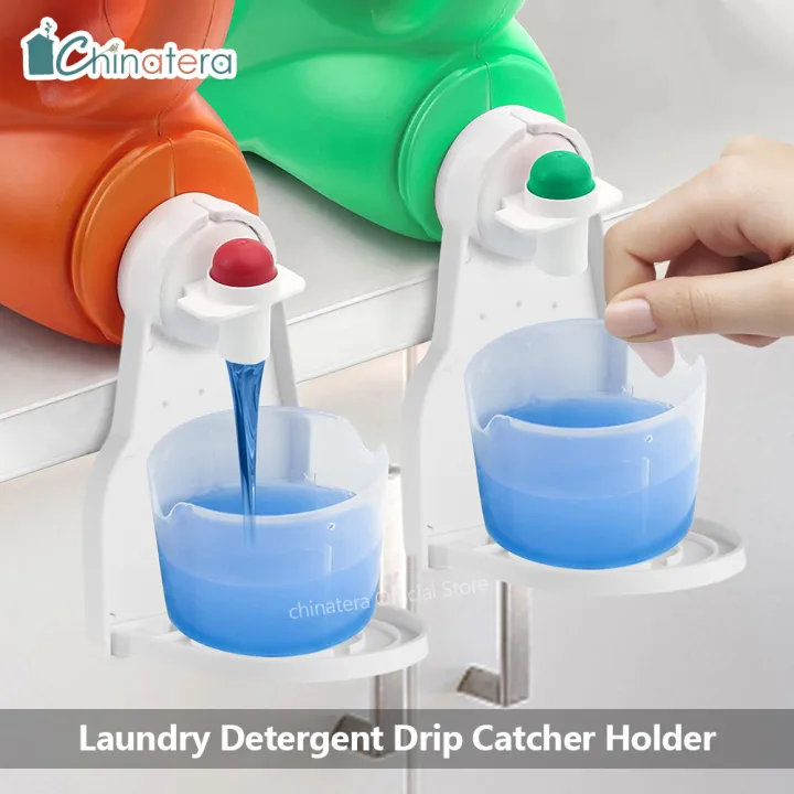 Chinatera 2pcs Laundry Detergent Drip Catcher Cup Holder Prevent Mess ...