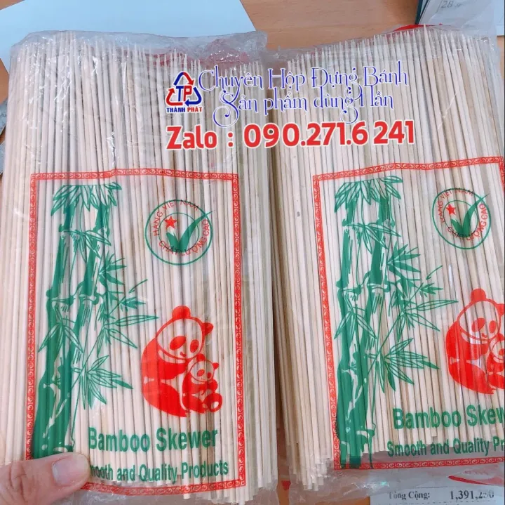Xiên que tre 15cm đầu nhọn 1 bịch 500G - Xiên que nướng thịt , xúc xích, cá viên chiên | Lazada.vn