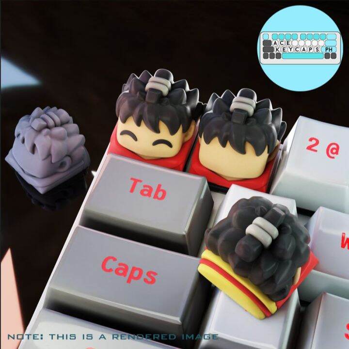 ACE KEYCAPS PH - One Piece Luffy Luffytaro Wano Arc Artisan Keycaps for ...
