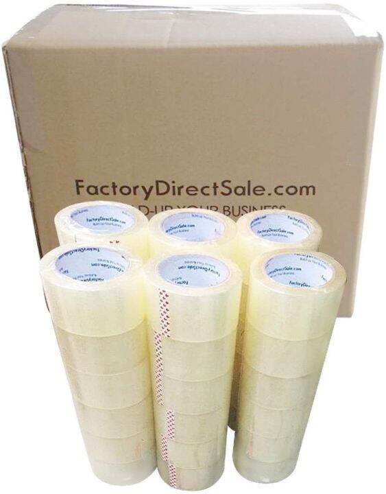 TAPE SUPPLIER Packaging Tape 2 inches x 100 meters 1 pieces (Clear ...