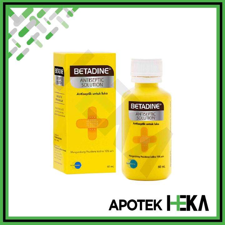 Betadine Antiseptik 60 ml - Obat Luka | Lazada Indonesia
