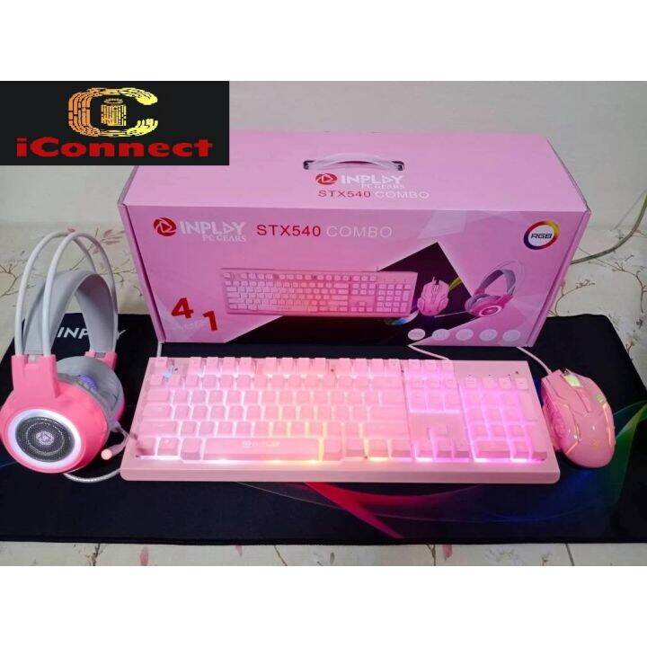 Inplay STX540 Combo Gaming Keyboard, Mouse and Headset | Lazada PH