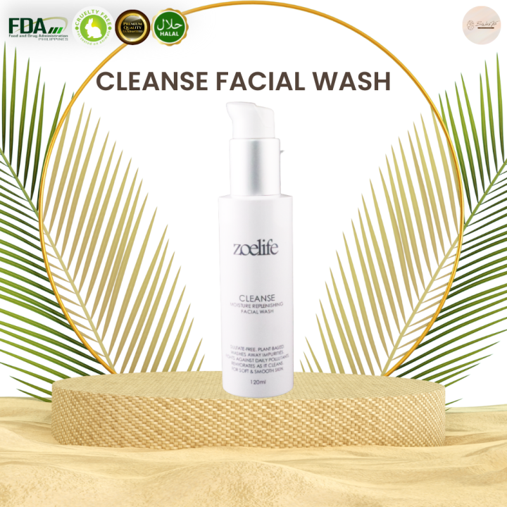 ZOELIFE CLEANSE MOISTURE REPLENISHING FACIAL WASH 120ml | Lazada PH