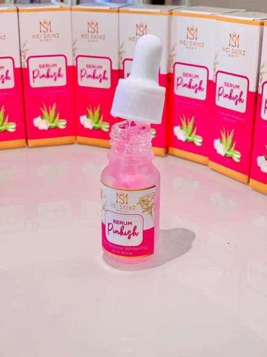 Serum Pinkish Mei Skinz Beauty Flowlev Original | Lazada