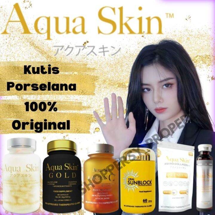 Aqua Skin Glutathione Gluta Caps Kaizen Collagen NAC Gluta Capsule ...