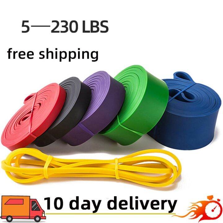 Resistance band men and women fitness expander rubber band ring squat ...