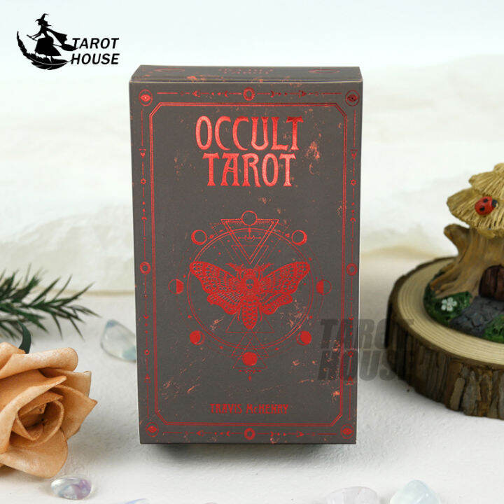 【Ready Stock】Occult Tarot 78 Divination Cards Deck Oracle Card PDF ...