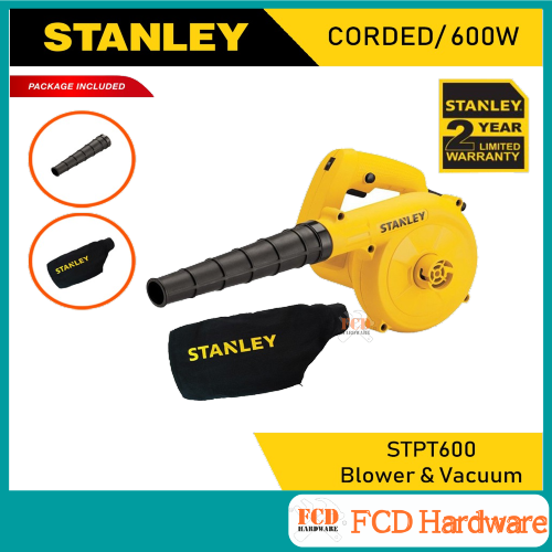 STANLEY STPT600 600W Variable Speed Blower/Vacuum ( STPT600 ) | Lazada