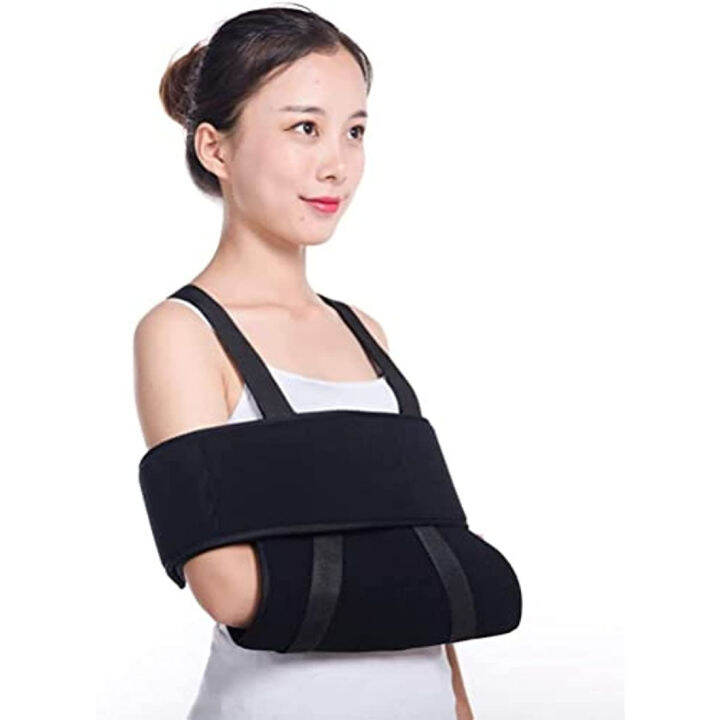 Arm Sling Shoulder Immobilizer, Adjustable Rotator Cuff Soft Shoulder ...