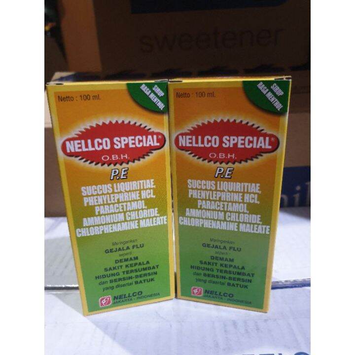 OBH Nellco Special 100 ml Sirup Rasa Menthol Nelco | Lazada Indonesia