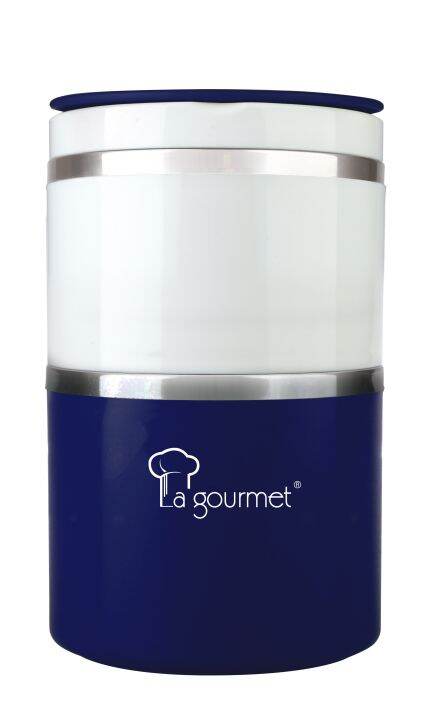 La gourmet 3R PAC2GO 0.93L Double Decker Lunch Box with Stainless Steel ...