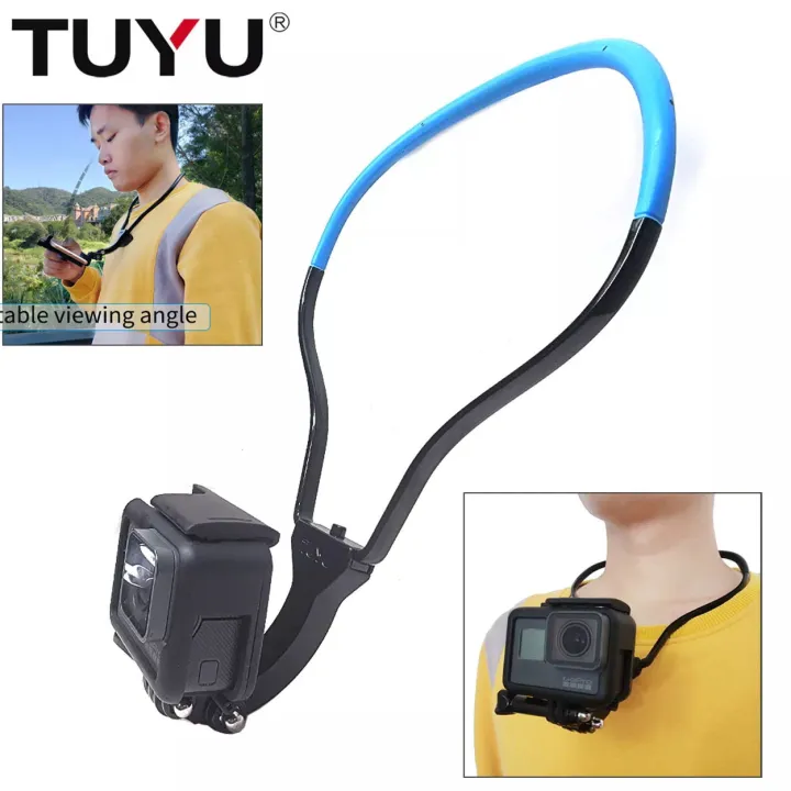 TUYU gopro Neck Holder mount hands-free lazy neck holder wearable ...