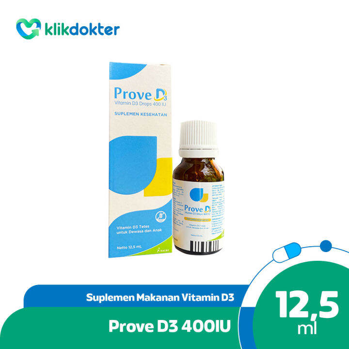 Prove D3 400IU 12.5ml - Vitamin D3 drop | Lazada Indonesia