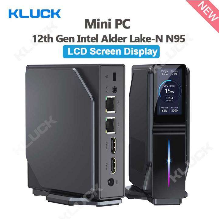 2023 Mini PC S1 Intel Alder Lake-N Support Two 4K Displays 8/16GB DDR4 ...