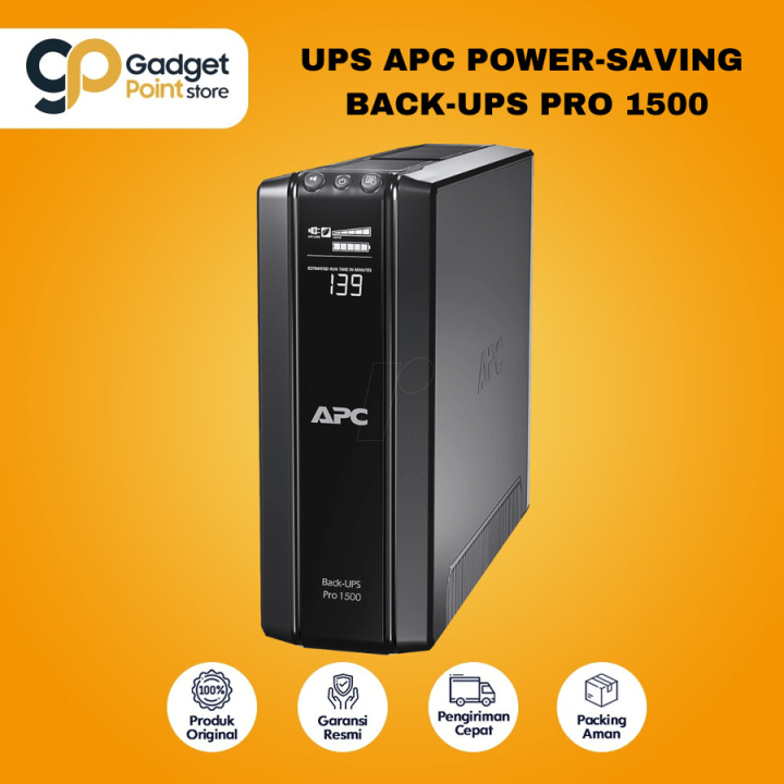 UPS 865 Watt APC BR1500GI Power Saving Back UPS Pro 1500, 230V | Lazada ...