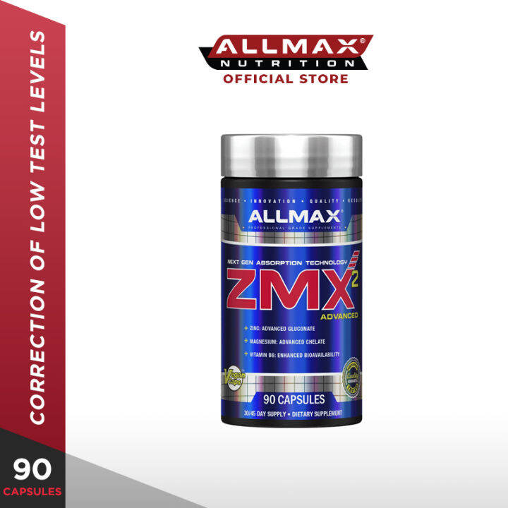 ALL MAX NUTRITION ZMX 90 CAPSULES | Lazada PH