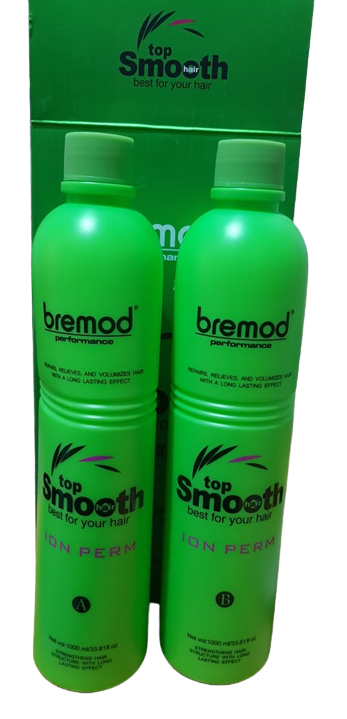 AUTHENTIC Bremod Performance TOP SMOOTH Hair Rebonding 1000ML x2 | 100% ...