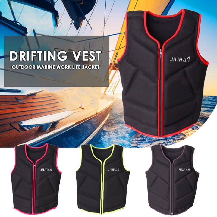Convenient Adult Kid Swimming Buoyancy Fishing Life Jacket vest ...