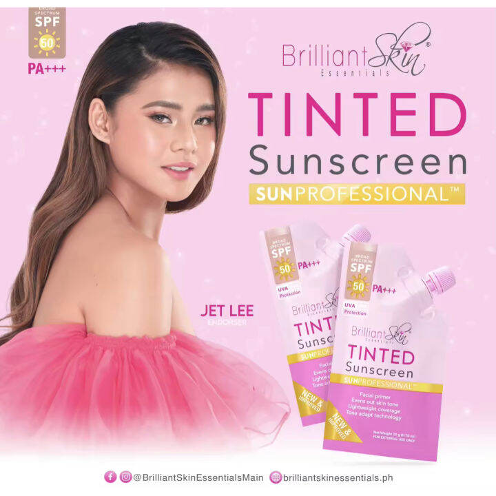 Brilliant Skin NEW Tinted Sunscreen SPF50 20G | Lazada PH