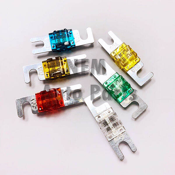 Automotive Flatbeb Car Main Fuse 40 / 50 / 60 / 70 / 80 / 100 Amp | Lazada