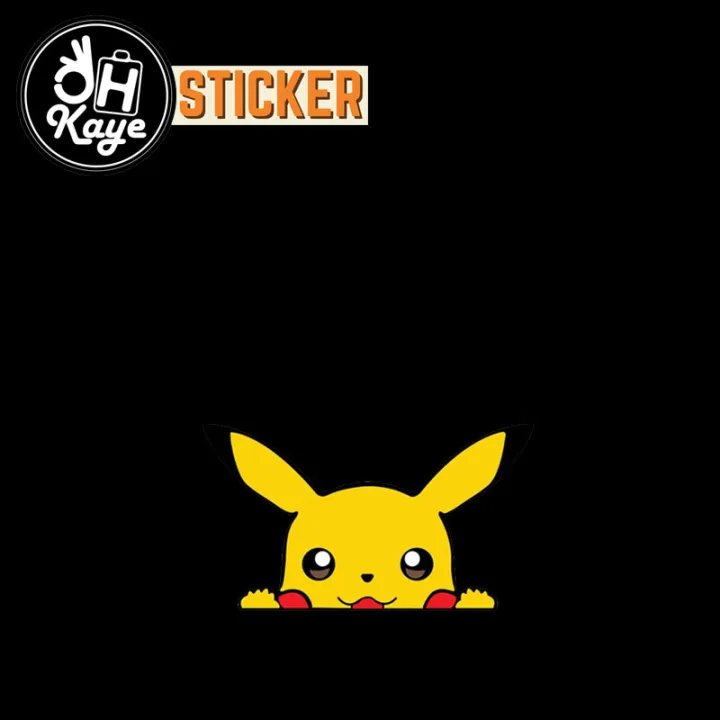 Customized Waterproof Sticker for Phone AquaFlask Laptop Anime Peeker ...
