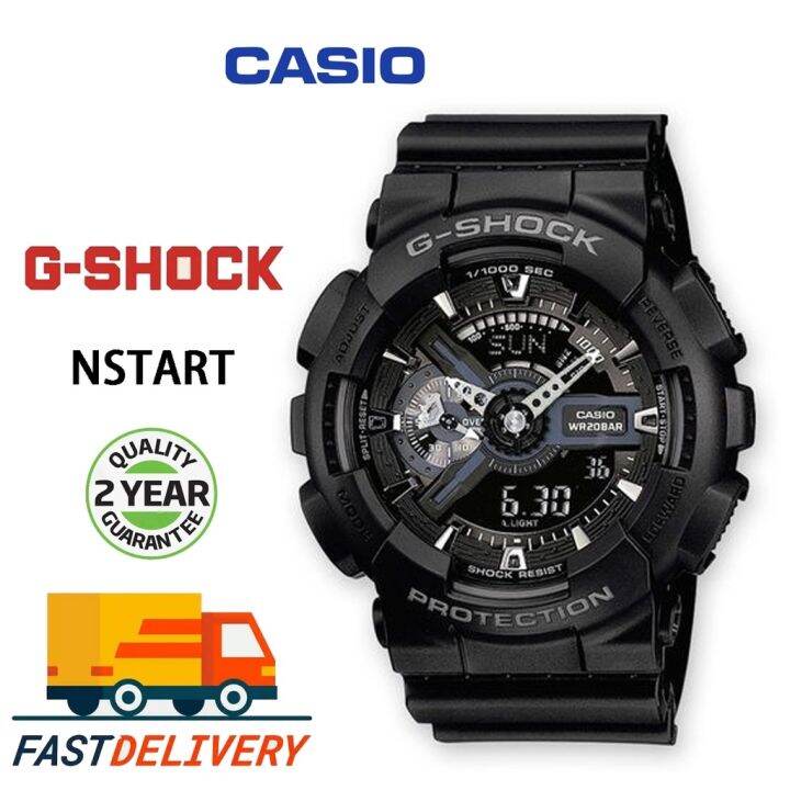 [ORIGINAL] Casio G-Shock GA110 GA100 Waterproof Wrist Watch GA-110GB-1A ...