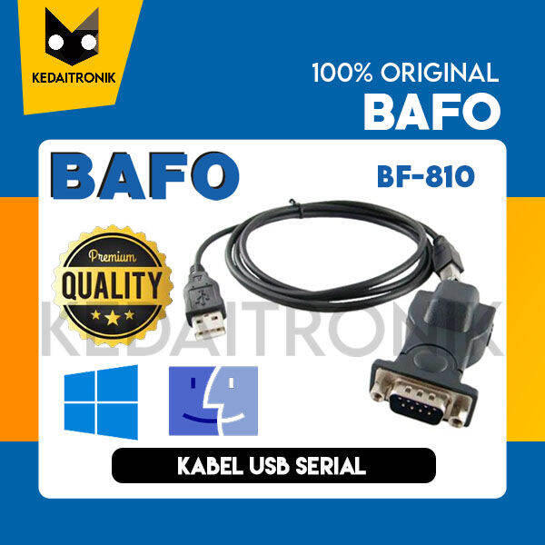Kabel Converter USB to RS232 Serial DB9 BAFO Original | Lazada Indonesia